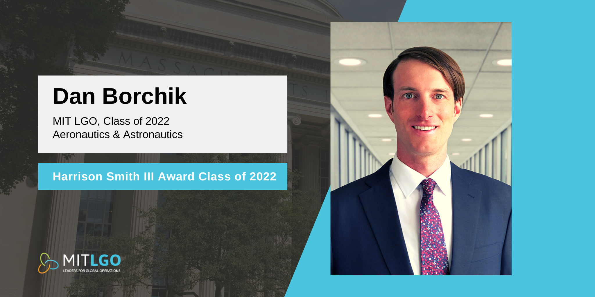 LGO Class of 2022 Harrison Smith Award | MIT LGO - Leaders for Global ...