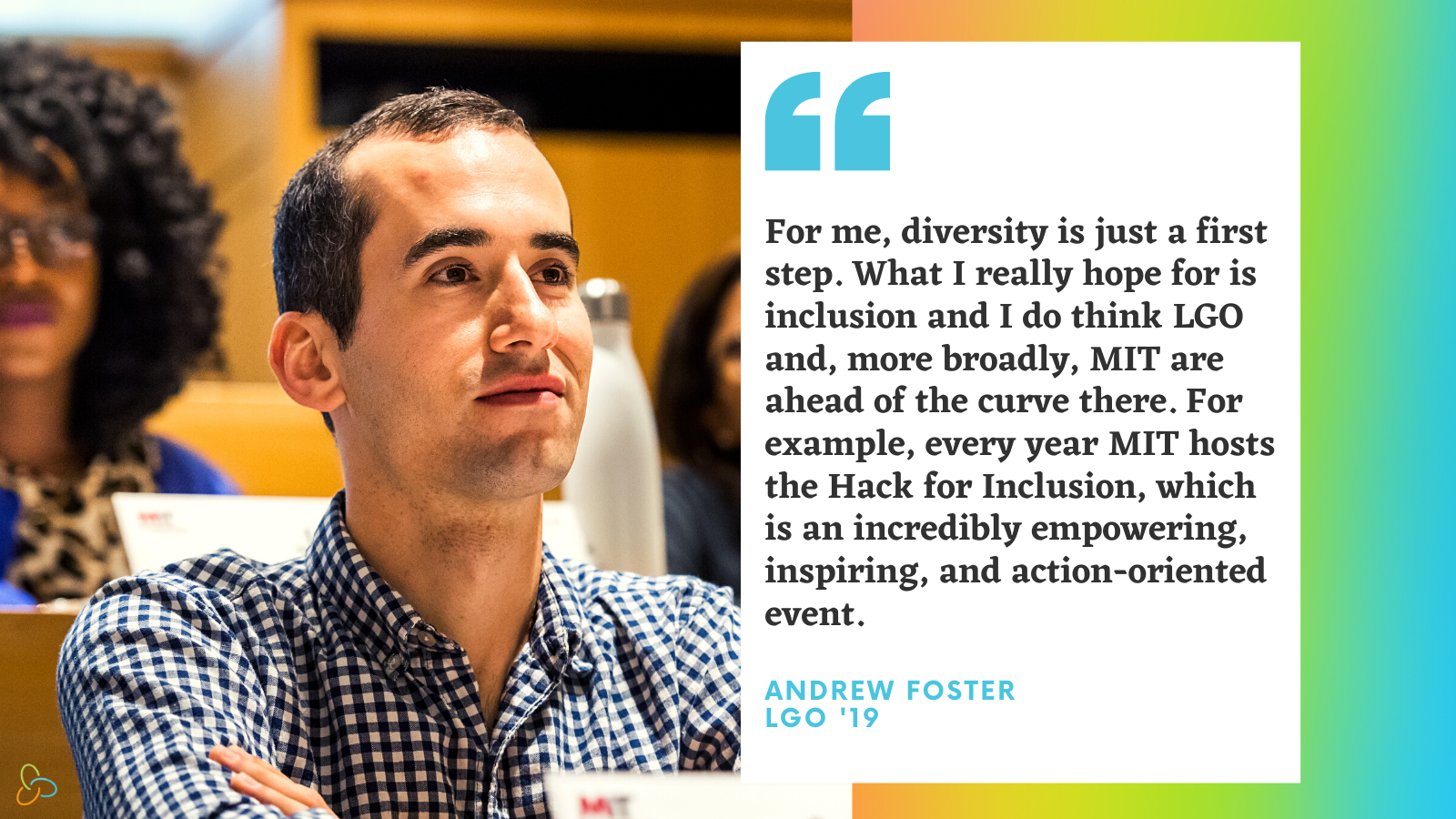 Pride Month 2021: Andrew Foster, LGO '19 | MIT LGO - Leaders for Global ...