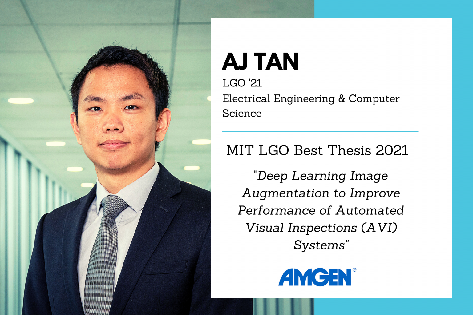 MIT LGO Best Thesis Award 2021: AJ Tan | MIT LGO - Leaders for Global ...
