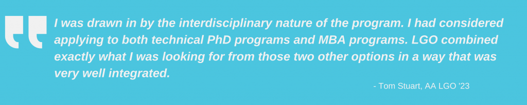 LGO 2023 | MIT LGO - Leaders for Global Operations